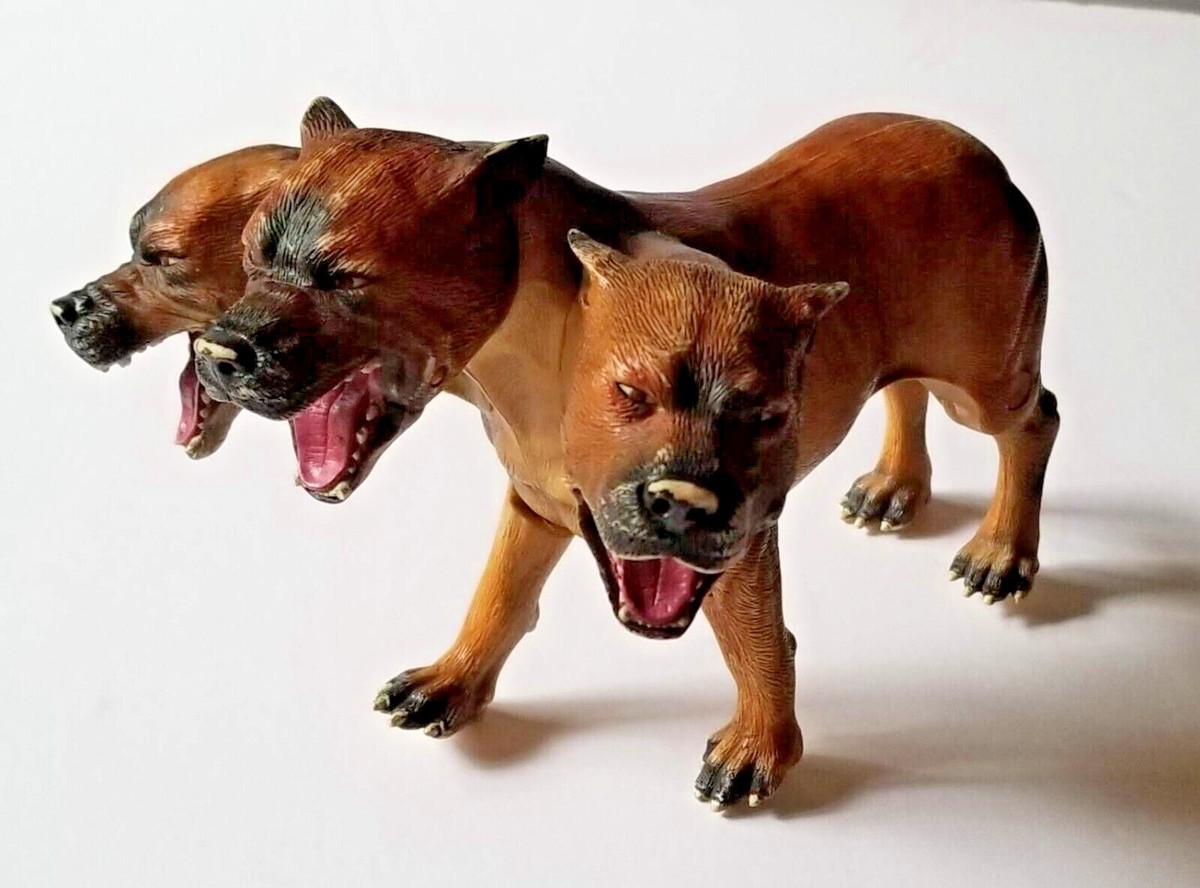 Harry Potter Fluffy Cerberus 3 Headed Dog Action Figure Three Headed