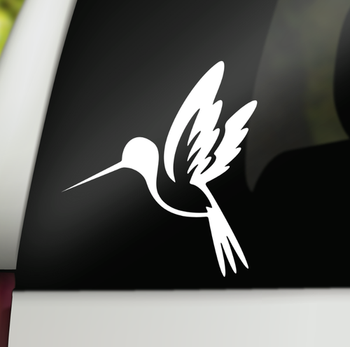 Hummingbird Decal, Hummingbird Sticker, Car Decal Window Laptop Vinyl ...