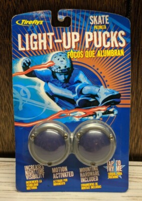 NIP Tireflys Skate Blue Light Up Pucks | eBay