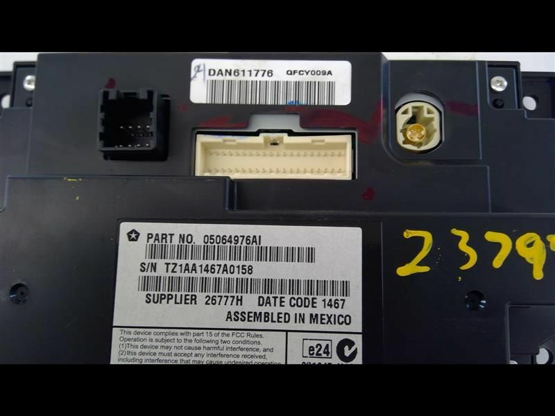 2011-2017 Dodge Journey Dash Mounted 4.3" Radio Info Display Screen in ...