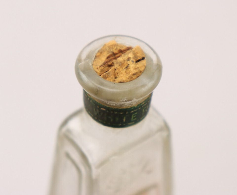 Antique VTG George Lorenz Perfumer White Rose Perfume Bottle - Empty | eBay