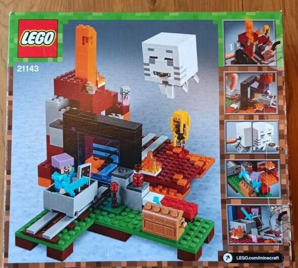 LEGO Minecraft The Nether Portal 21143 Toy Building Kit 470 pcs | eBay