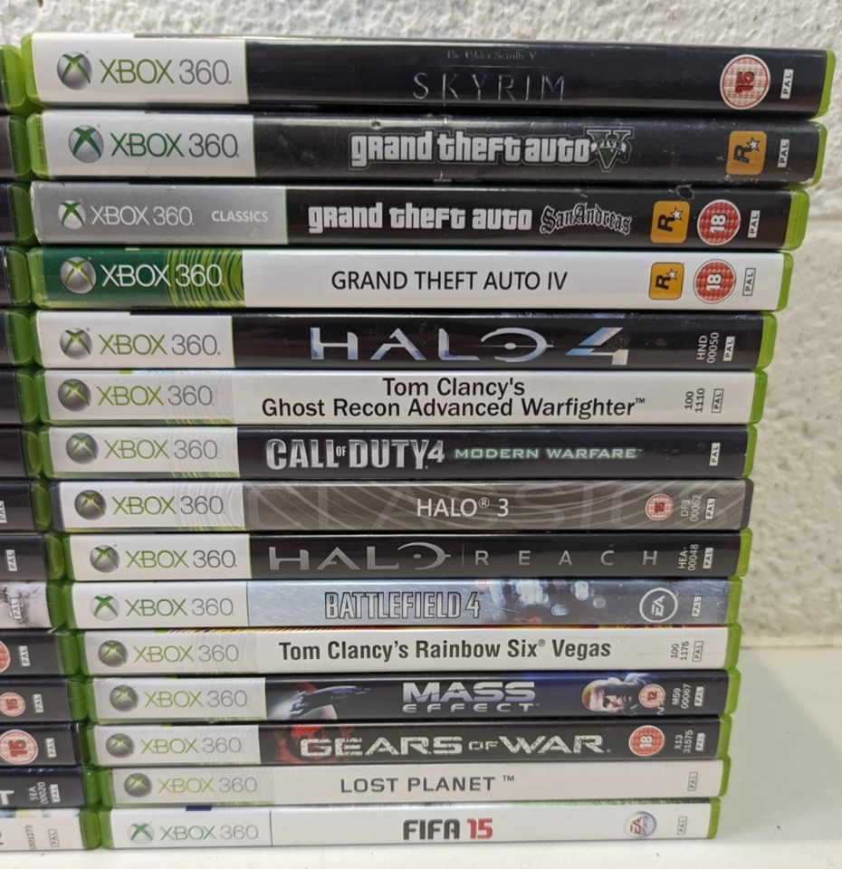 HUGE Job Lot Of XBOX 360 Games | eBay UK