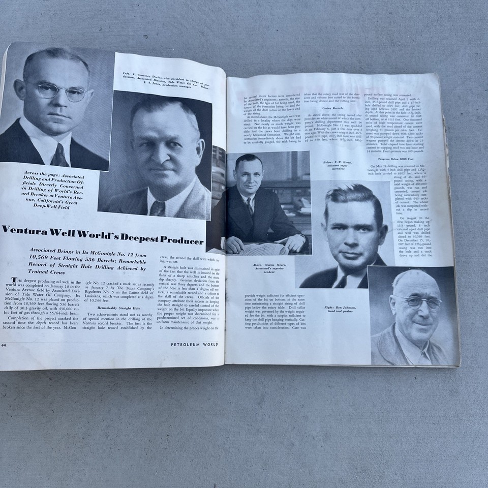 Petroleum World Publication Feb 1937 | eBay