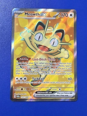 Meowth Ex 107/088 Me03: Perfect Order for sale | eBay