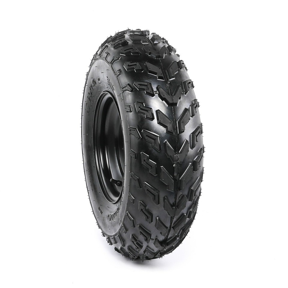 2pc 23x7-10 23x7x10 Tire Rim Wheel 4 Lug Wheels Assembly Golf Go kart ...