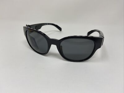 ADIDAS SPORT-SP0009 01D Oval Shiny Black Polarized Gray STEAM PUNK ...