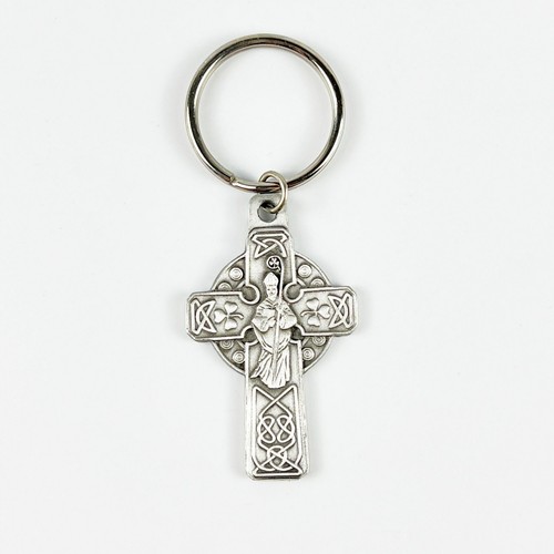 Celtic St Patrick Irish Cross Solid Pewter Key Ring Keyring Keychain | eBay