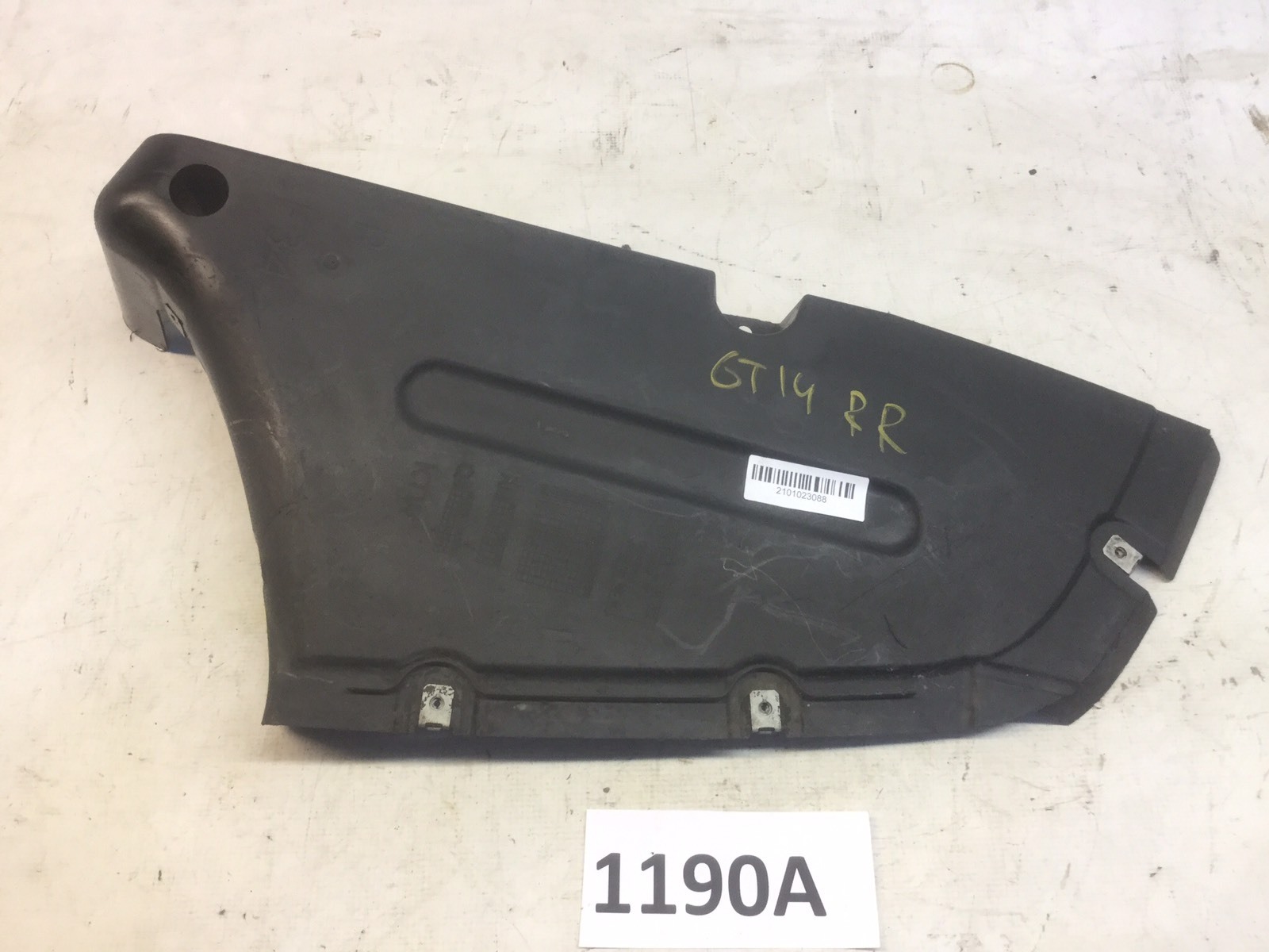 14-16 BMW F34 328xi GT Floor Right Rear Underbody Shield 51717276302 M ...