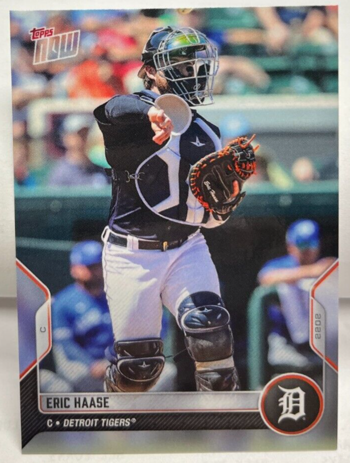 Eric Haase 2022 Topps Now Road To Opening Day SP #OD-114 - DETROIT ...