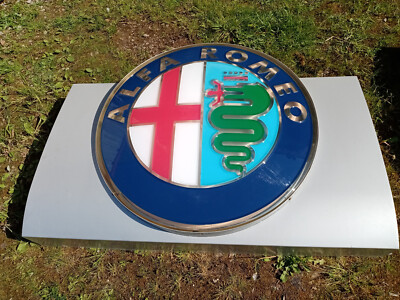 ENSEIGNE PUBLICITAIRE ALFA ROMEO | eBay