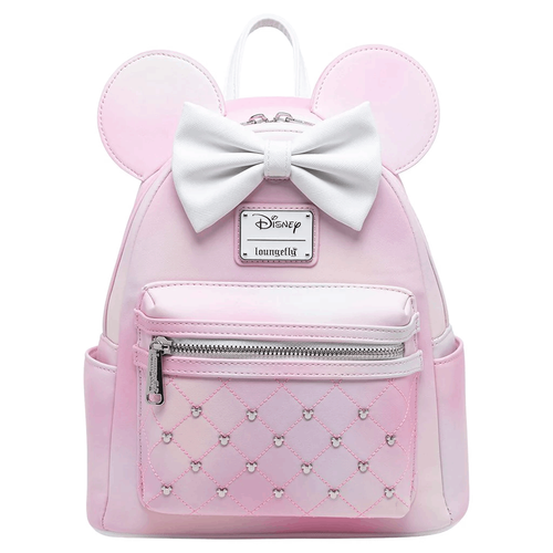 Loungefly Disney The Minnie Mouse Pink Princess Mini Backpack | eBay