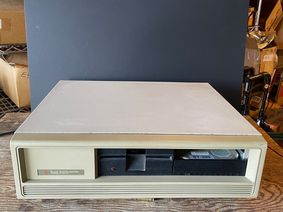 Texas Instruments Professional Computer UOS 2223050-0003 ST225 HDD FDD ...