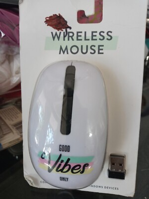 Vivitar Wireless Mouse good vibes Mac and Windows Compact New Sealed ...