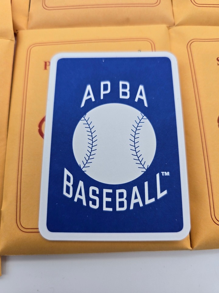 APBA Baseball Cards APBA Baseball 2018 Player Cards - 16 Teams. EX ...