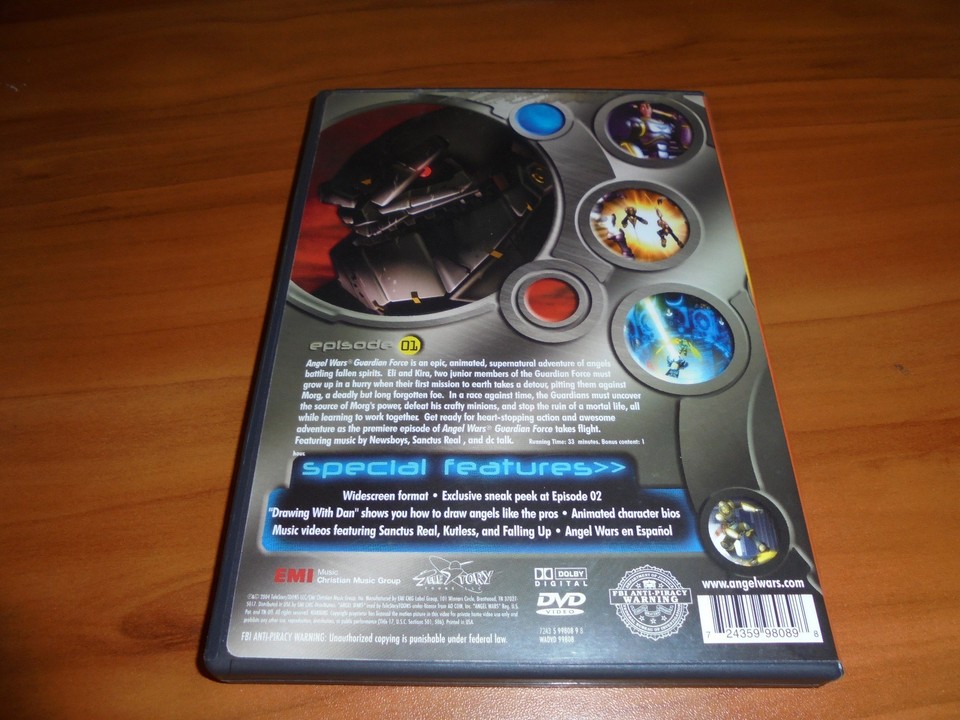 Angel Wars - Guardian Force 1 (DVD, Widescreen, 2005) 724359980898| eBay