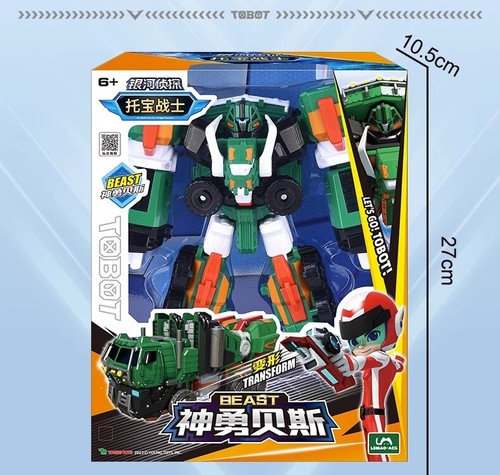Tobot V Galaxy Detectives BEAST Transforming Truck Vehicle Robot Figure ...