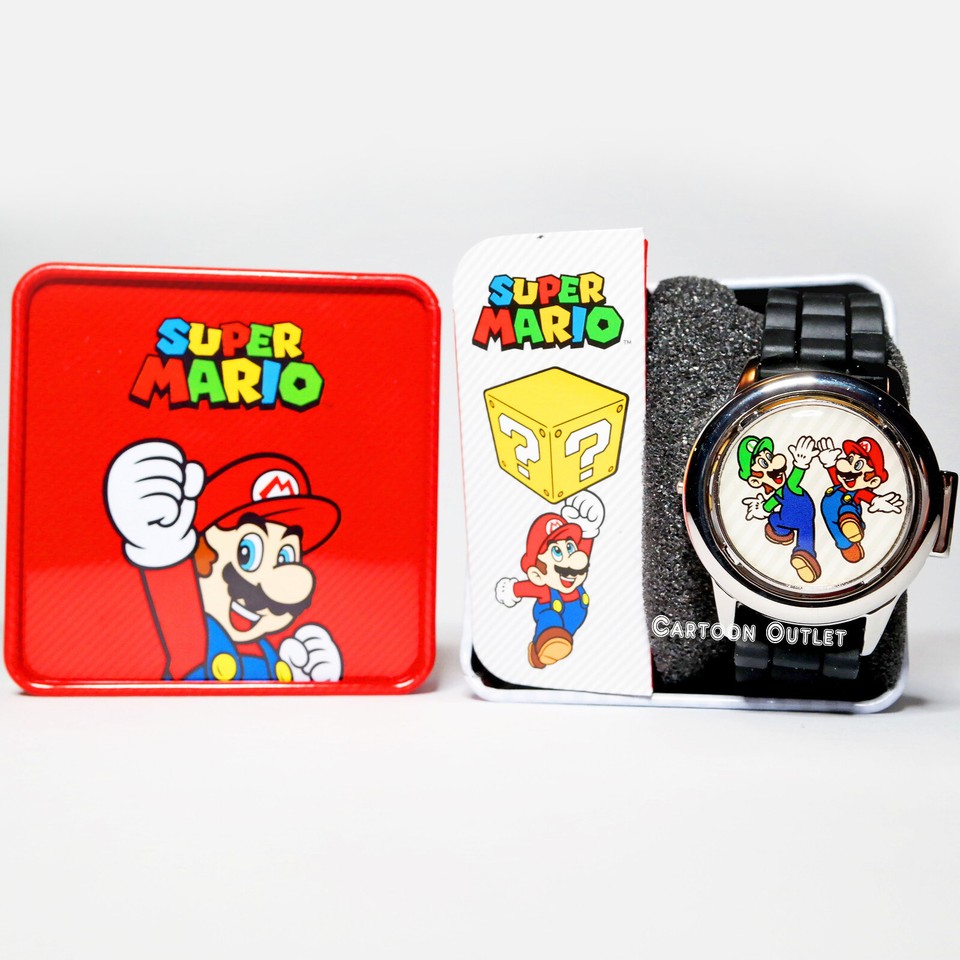 Super Mario Bros Boys Digital Wristwatch Kids Spinner watch Reloj ...