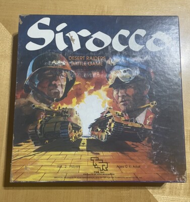 Sirocco Desert Raiders Battle game 1985 TSR 100% complete (counted) | eBay