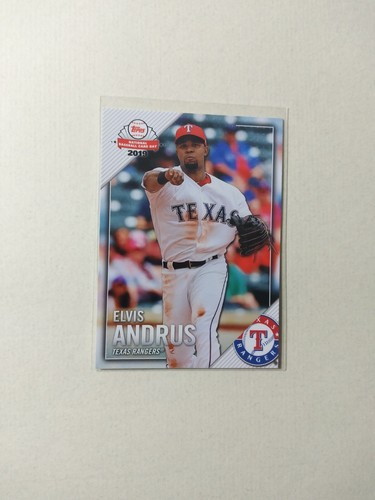 2019 Topps National Baseball Card Day #28 Elvis Andrus Texas Rangers | eBay