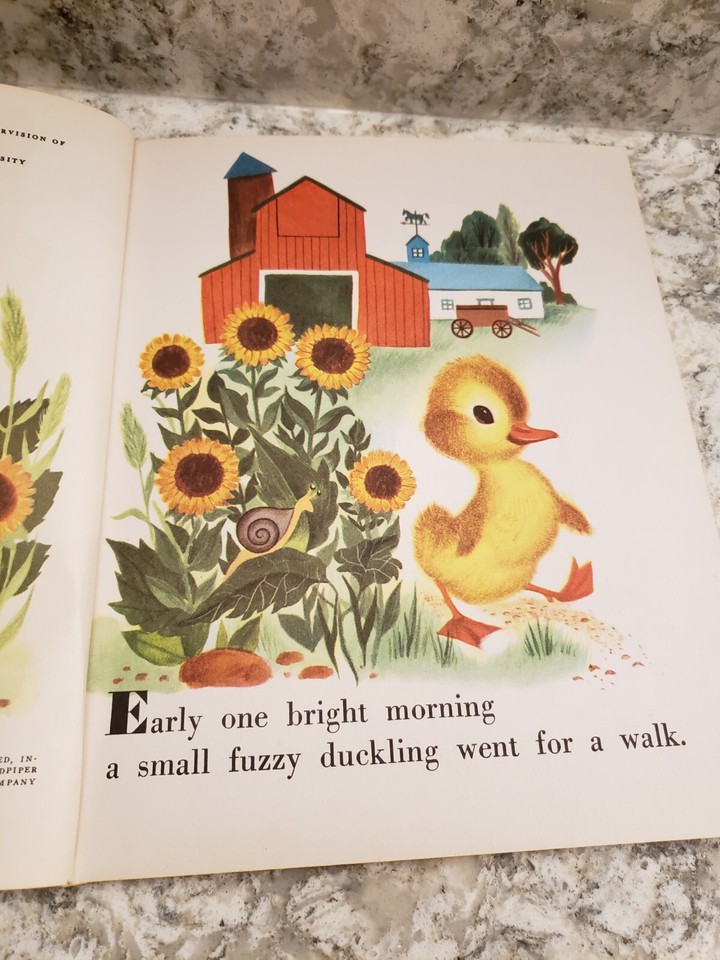 THE FUZZY DUCKLING #78 ~ 1949 Little Golden Book ~ Vintage | eBay