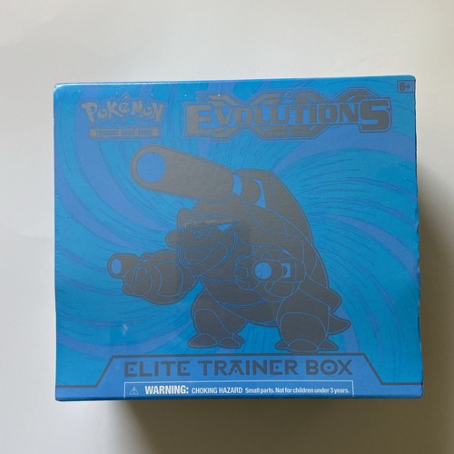 Pokémon TCG XY Evolutions Blastoise Elite Trainer Box Blue Brand New ...