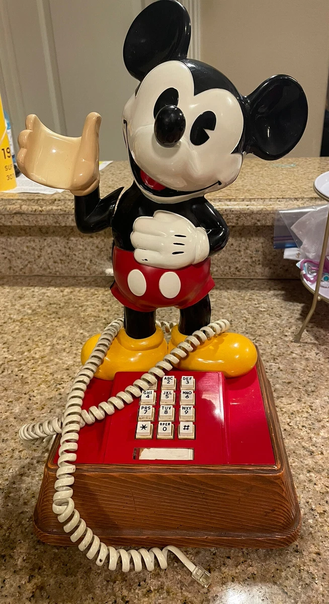 Vintage Mickey Mouse Phone 1976