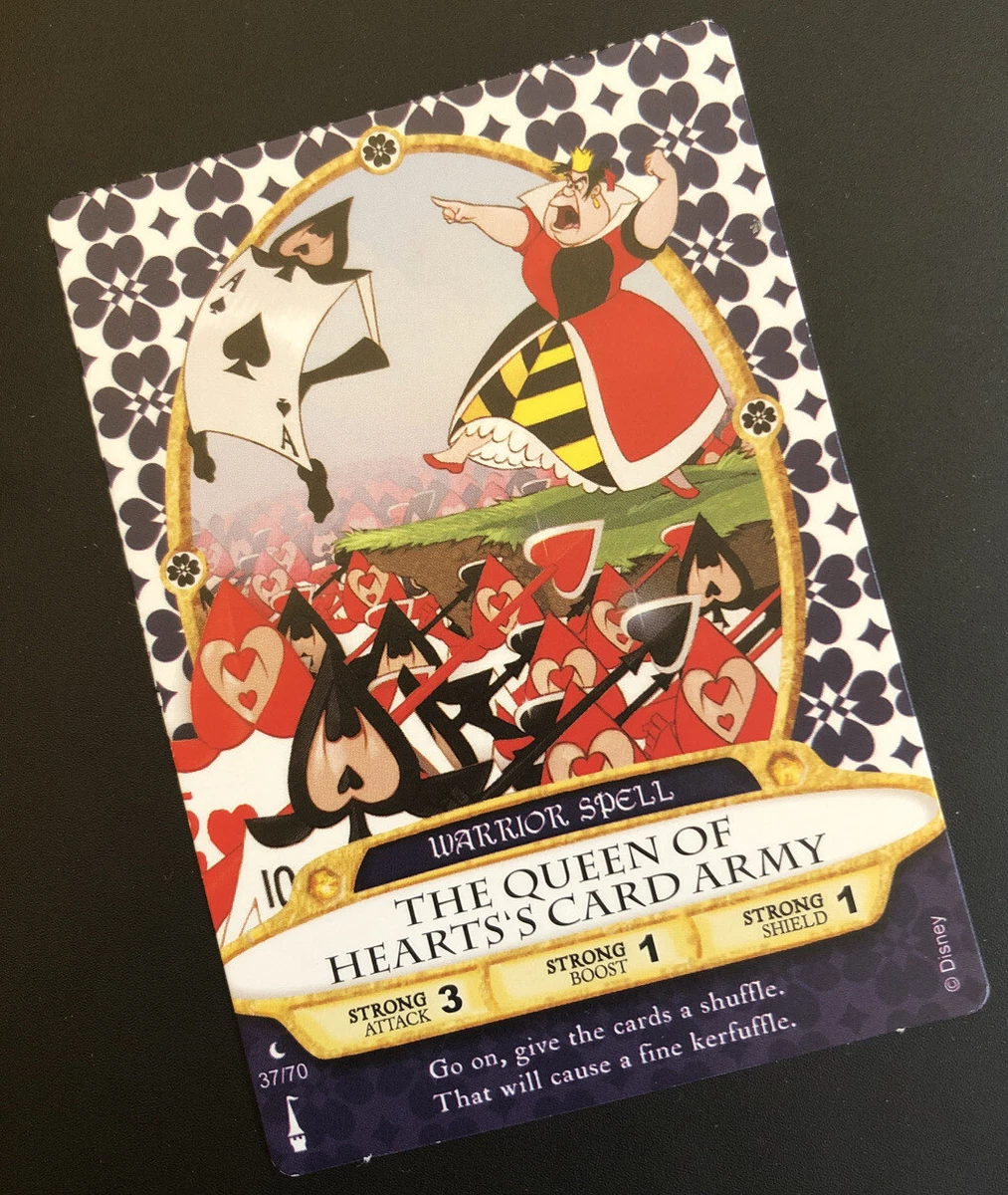 Queen Of Hearts Disney Cards