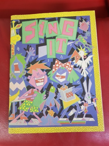 SING IT 1987 ABC MUSIC BOOK ILLUSTRATED VINTAGE PRIMARY SCHOOL SONG ...