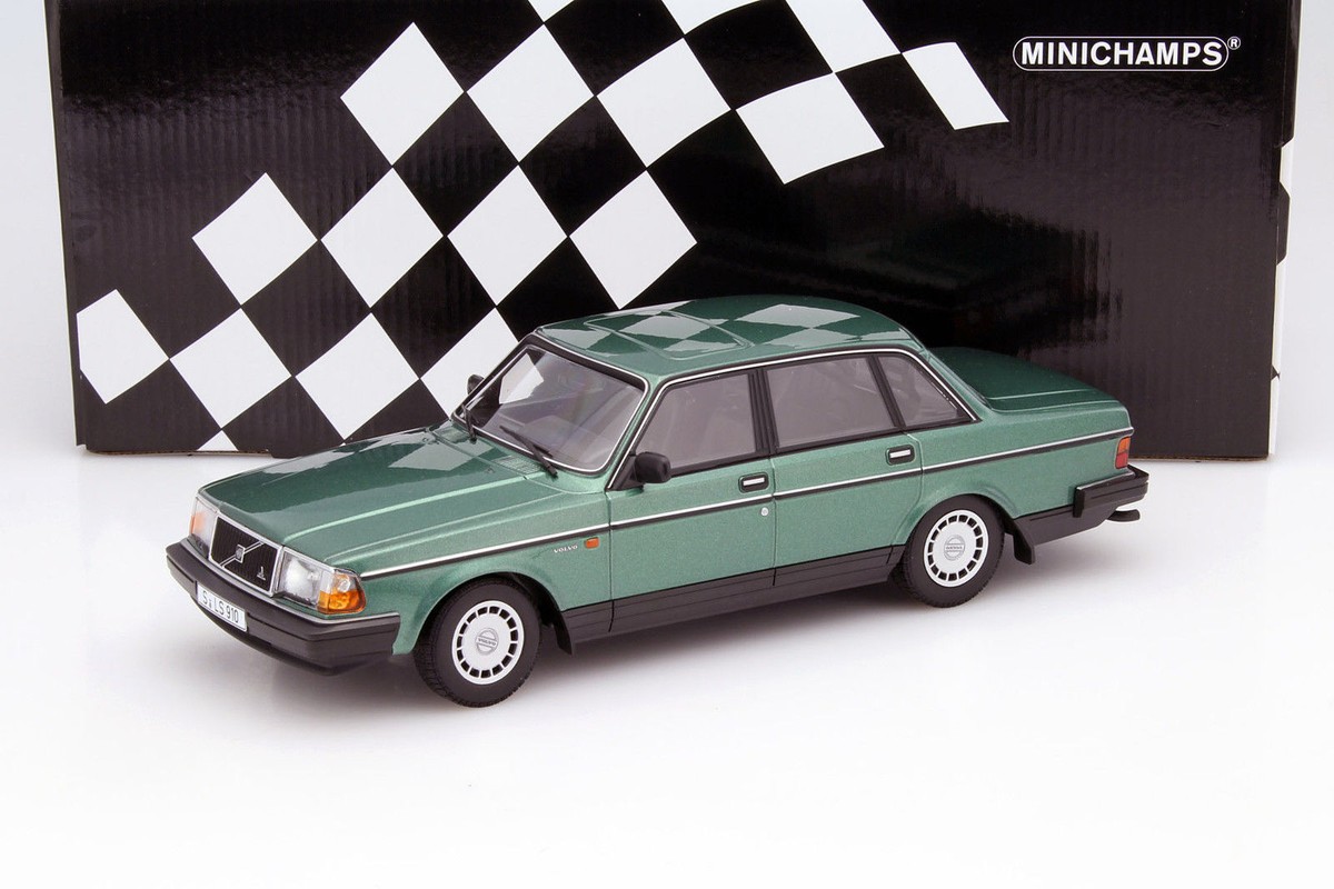 MINICHAMPS 1986 Volvo 240 GL Metallic-Green 1:18*New! | eBay MINICHAMPS 1986 Volvo 240 GL Metallic-Green 1:18*New! | eBay