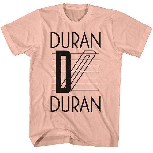 Duran Duran - Logo Lines - T-Shirt A Maniche Corte Arancione Pieno | eBay