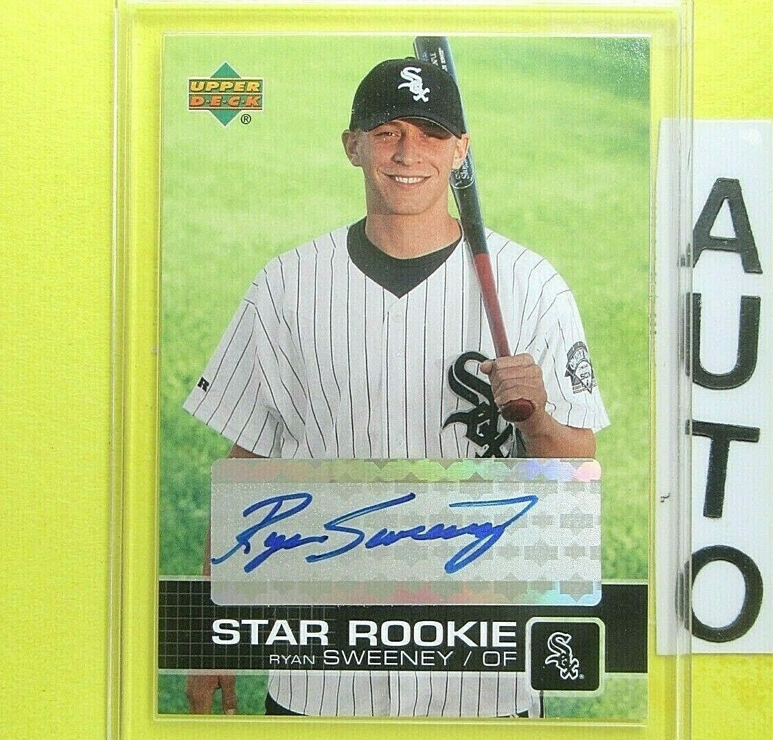 RYAN SWEENEY 2003 STAR ROOKIE AUTO. #P52 Chicago White Sox | eBay