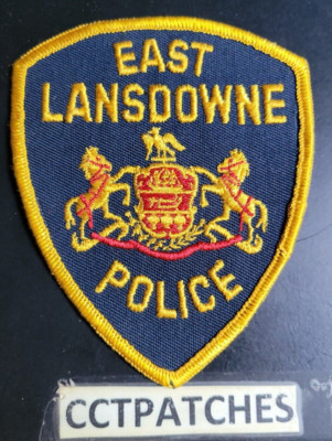 EAST LANSDOWNE, PENNSYLVANIA POLICE SHOULDER PATCH PA | eBay