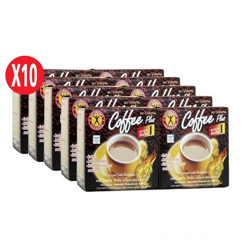 10X NatureGift Coffee Plus Ginseng Extract Original Low Fat [ Box:10 ...