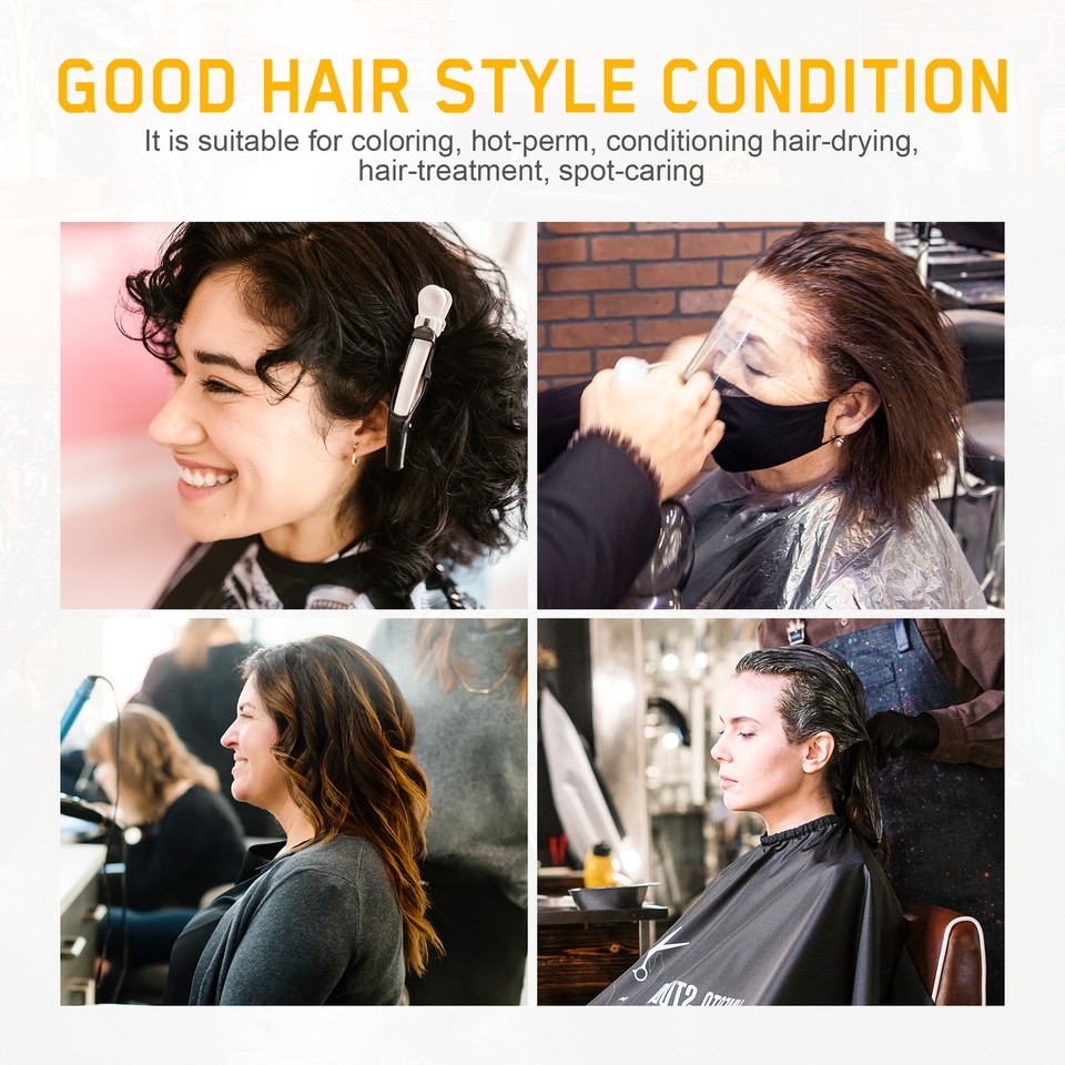 Rolling Salon Hair Dryer Bonnet Hood Hot Perm Adjustable Height | eBay