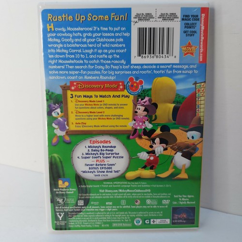 Numbers Roundup Disney Mickey Mouse Clubhouse Dvd 786936804348 Ebay