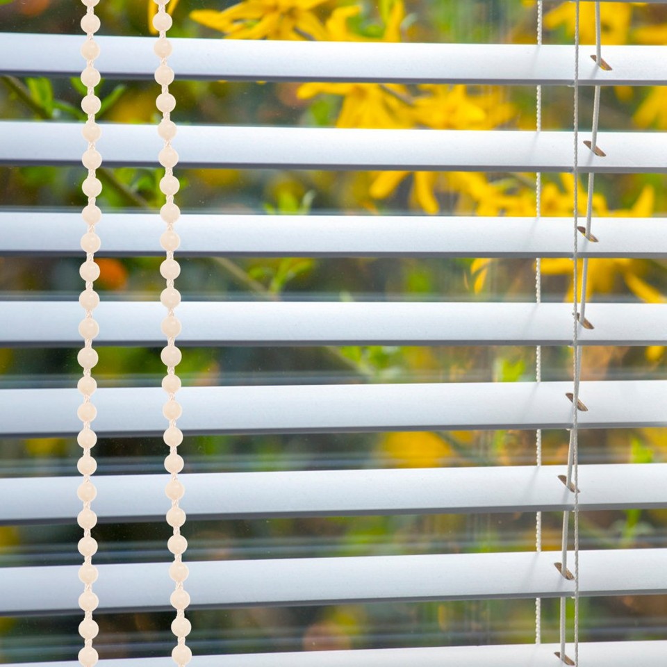 Roller Blind Bead Chain Cord Blinds Pulling String Beaded Buckle | eBay ...