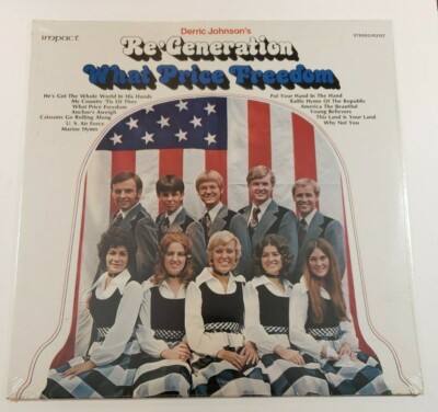 DERRIC JOHNSON RE'GENERATION What Price Freedom - 33 RPM Vinyl Record ...