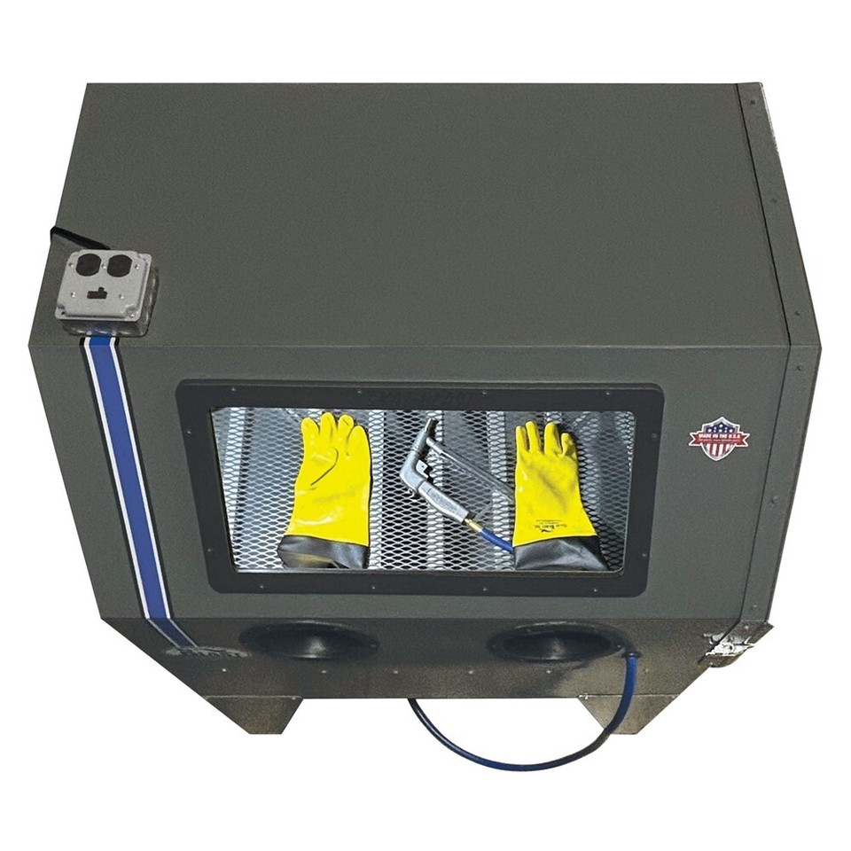 Skat Blast USA 2840FP TP Tools Abrasive Sandblasting Cabinet, Made in ...