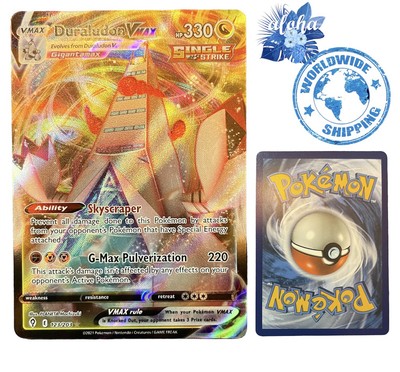 Duraludon Vmax 123/203 Evolving Skies NM Full Art Ultra Rare Pokemon ...