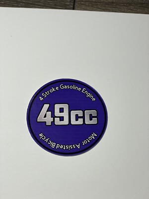49cc 4 Stroke Motorized Bicycle Engine (Purple) Decal | eBay