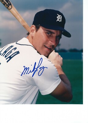 MIKE LAGA AUTOGRAPH SIGNED 8 X 10 PHOTO, COA, DETROIT TIGERS | eBay