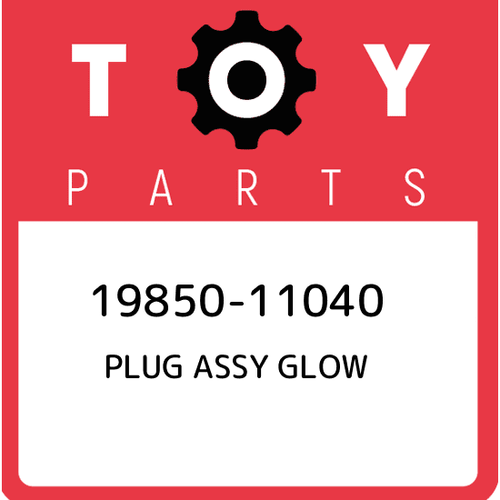 19850-11040 Toyota Plug assy glow 1985011040, New Genuine OEM Part | eBay