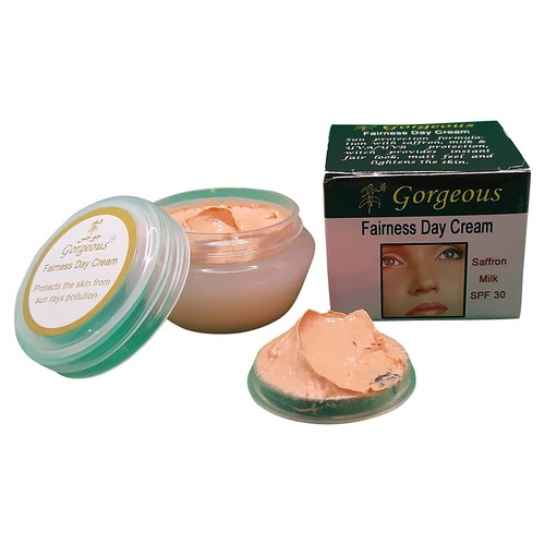 Gorgeous Fairness Day Cream With Saffron Milk SPF 30 - 10 gm | eBay