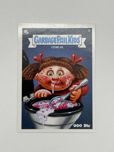 2019 Topps GARBAGE PAIL KIDS FYE Cereal Card #3f GPK Betty Barf Bottom ...