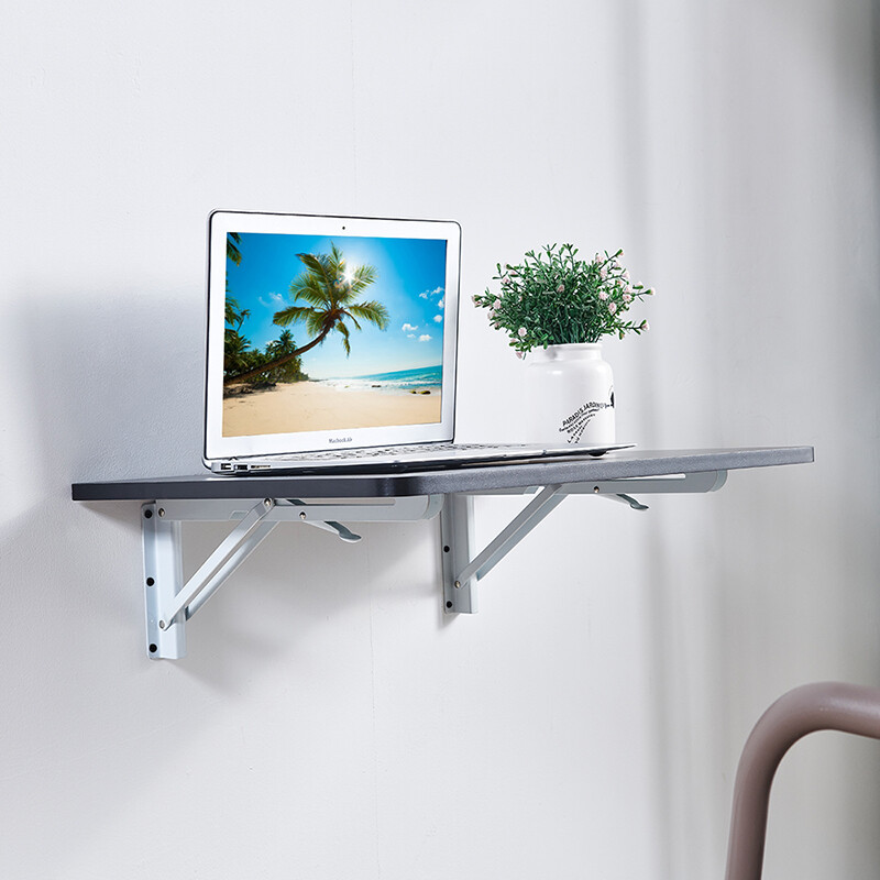 Wall Mounted Table Drop-Leaf Folding Floating Hanging Computer Desk ...