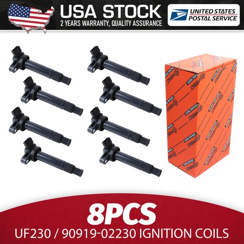 Ignition Coil Performance UF230/90919-02230 8pcs For Toyota Sequoia ...