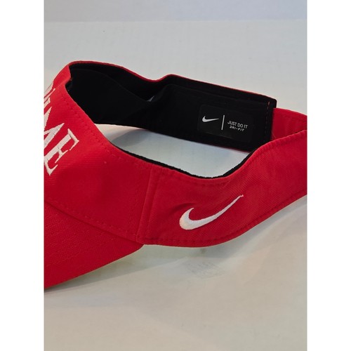 Nike Dri-Fit Prime Visor Hat Cap Adjustable Strapback Black Deion ...