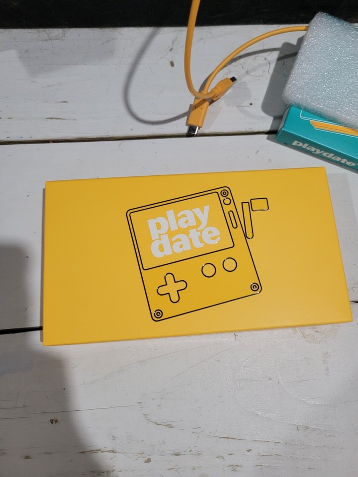 Playdate Console - Adult Owned - Gently Used - Cover Included ...