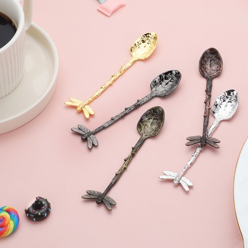 Fruit Spoon Exquisite Vintage Decorative Stylish Dessert Spoons Easy to ...